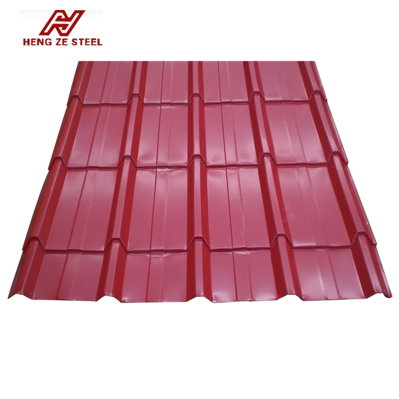 Buy Color Steel Roofing Price List Color Coated Galvanized Steel Metal ...