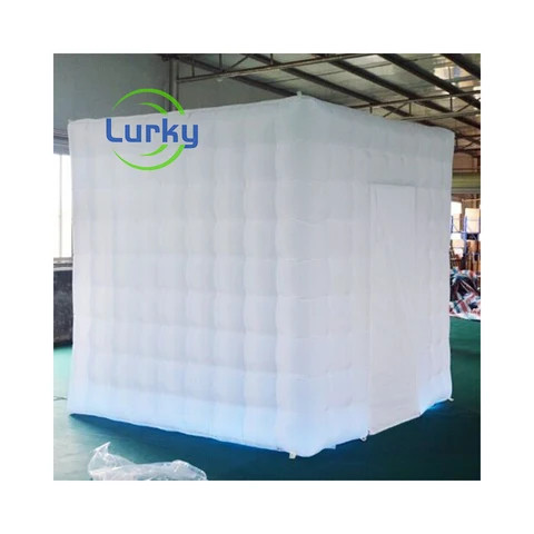 Buy Commercial White Inflatable Photo Booth Tent Inflatable Led 360 ...
