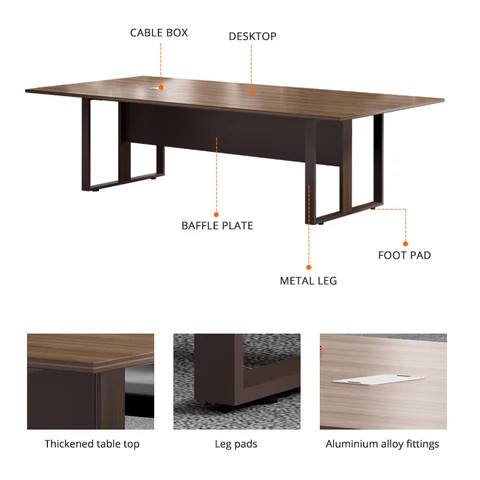 Buy Conference Table Desk Board Meeting Conference Table Meeting Multi ...