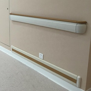Buy Crash Rail Wall Guard Rails For Hospitals With Wooden Color from ...