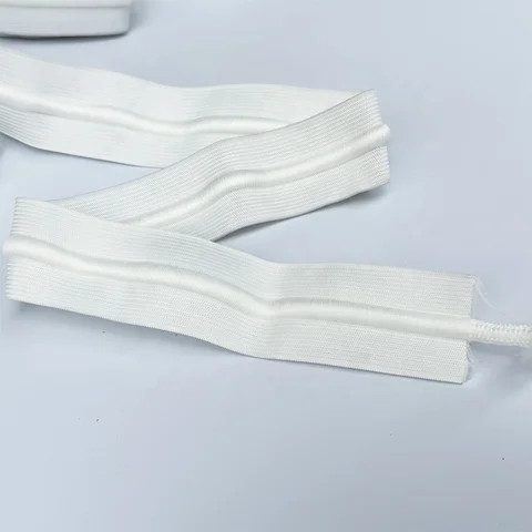 Buy Custom 38mm White Polyester Knitted Elastic Drawcord Waistband For ...