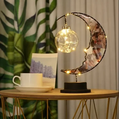Buy Customized Diy Photo Customize Ramadan Moon Lamp Crescent Moon ...