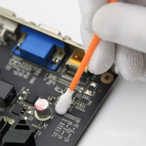 Buy Disposable Cleaning Swabs Cleanroom Swab Double Layered Polyester ...