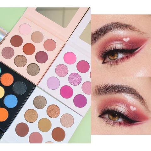 Buy Diy Custom Own Brand 26mm Pan Eyeshadow Palette Choose Color Freely ...