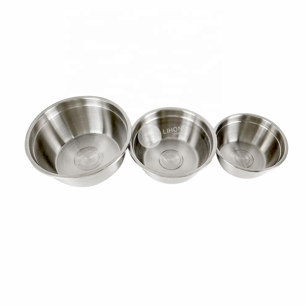 Buy Eco-friendly Stainless Steel Salad Bowl Stackable Vegetable Fruit ...