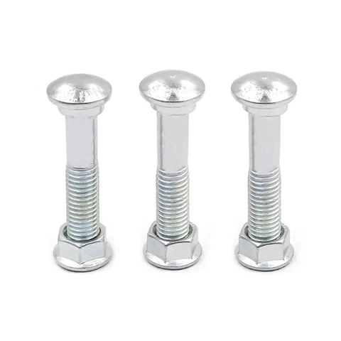 Buy Fishtail Bolt M18x90 Round Head Oval Neck Rail Fish Plate Track ...