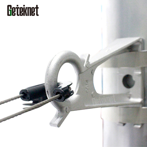 Buy Ftth High Tension Flat Cable Clamp Fiber Optic Drop Cable Tension ...