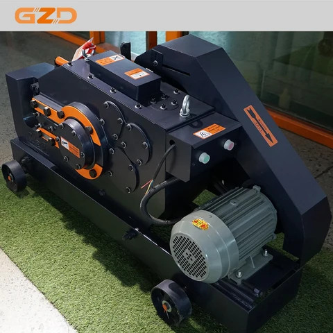 Buy Gq50 Automatic Rebar Guillotine Machine Rebar Cutter Steel Bar 32 ...