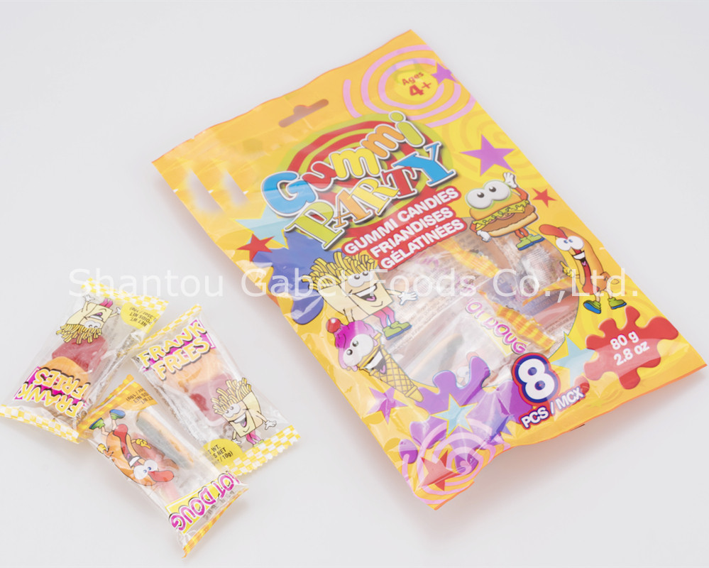 Buy Gummy Compressed Chew Candy Bag Packaging Fruit Flavor Sweet Sour ...