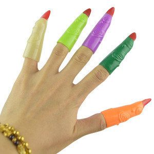 Buy Halloween Toys, Colorful Plastic Fingers, Witch's Nails, Holiday ...