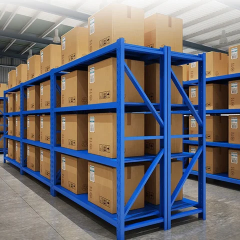 Buy Heavy Duty Industrial Workshop Display Shelving Steel Storage ...