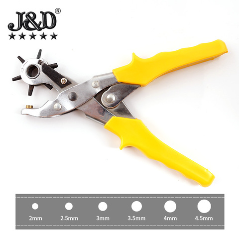 Buy Heavy-duty Punch Pliers Belt Puncher Leather Round Mouth Opening ...
