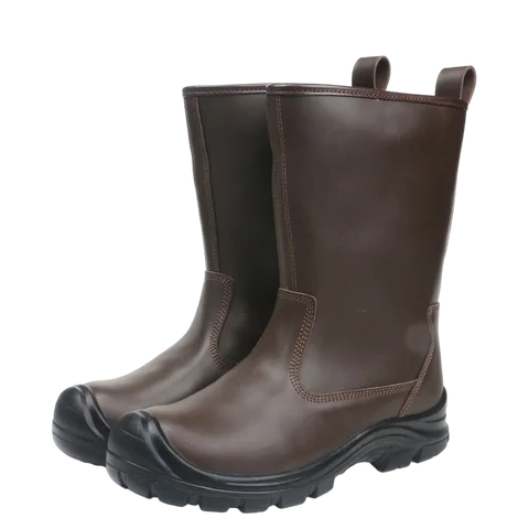 Buy High-cut Steel Toe Anti Static Certificate Casual Safety High Heel ...