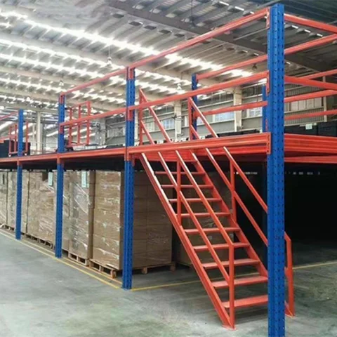 Buy High Quality Customized Warehouse Storage Rack Metal Mezzanine ...