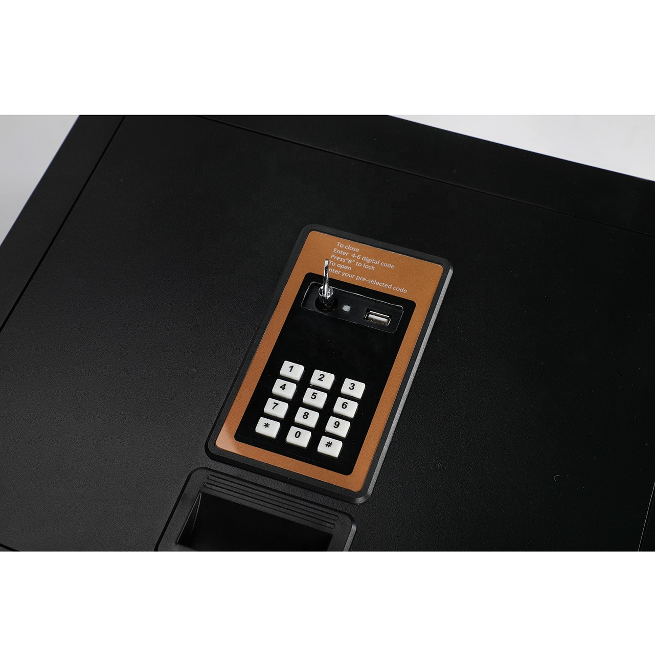 Buy High Security Standard Top Opening Safe Box Electronic Security Box ...