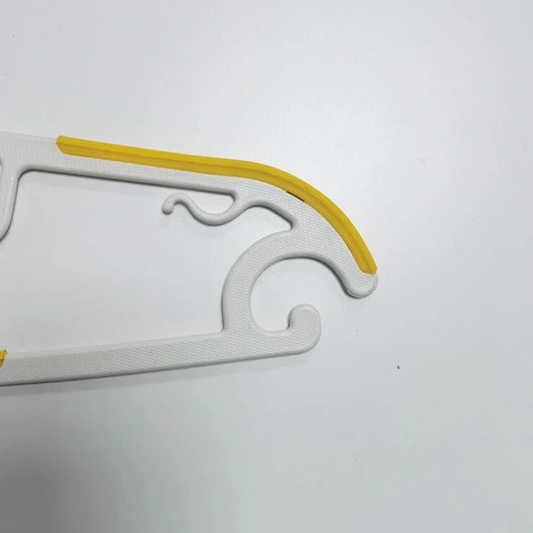 Buy Hot Sell Standard Plastic Suit Hangers White 30 Pack Custom ...