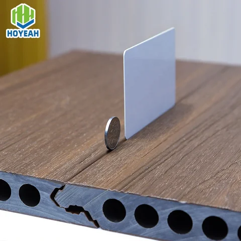 Buy Hoyeah 17622 Wood Plastic Composite Gapless Decking Co-extrusion ...