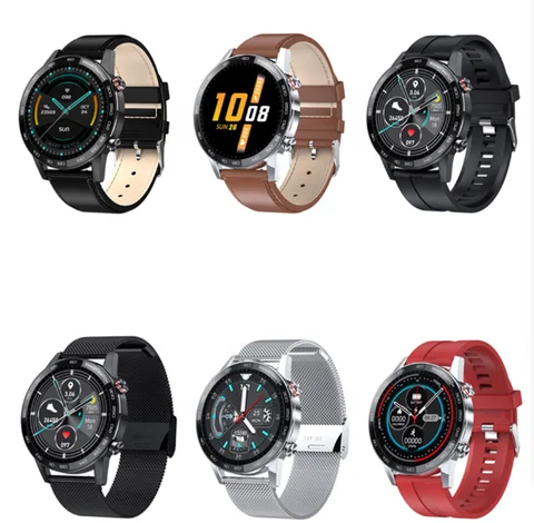 Buy L16 Smart Watch 1.3inch Ips Full Round Screen Fitcloudpro Ecg Ppg ...
