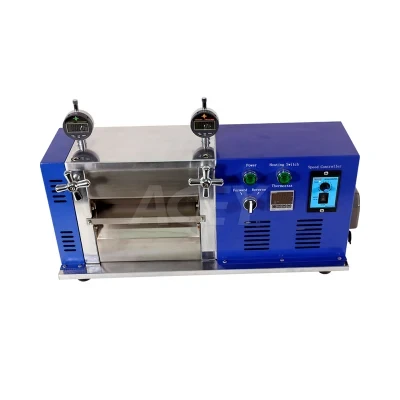 Buy Laboratory Lithium Battery Electric Heat Small Roller Press ...
