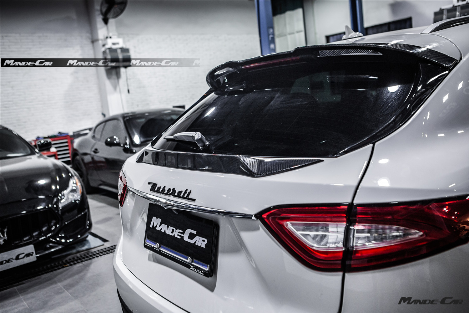 Buy Larte Design Rear Spoiler Rear Trunk Spoiler For Maserati Levante ...
