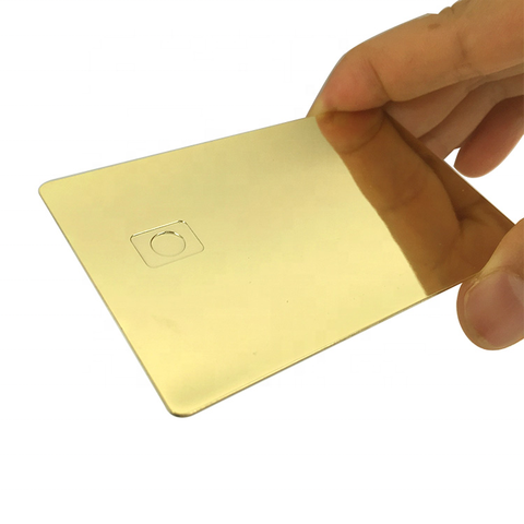 Buy Laser Engraved Nfc Metal Blank Gold 24k Metal Card Nfc Metal Cards ...