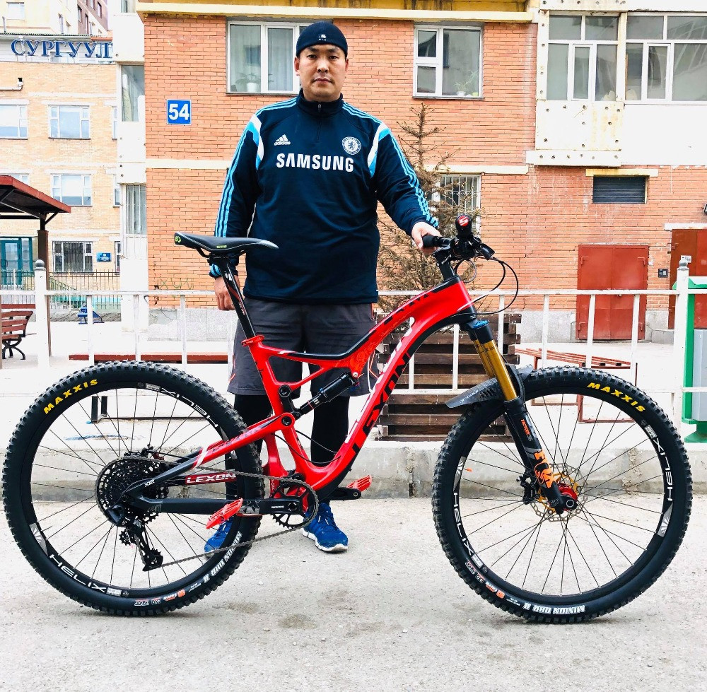 Buy Lexon 27.5/650b Toray T700 T800 T1000 Carbon Dual Suspension Mtb ...