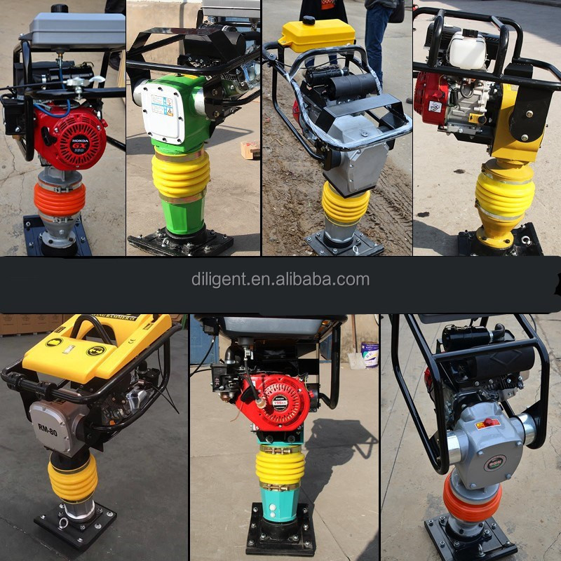 Buy Low Noise Tamping Rammer Gasoline Engine Rammer Electric Diesel ...