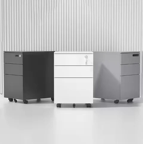 Buy Mobile Pedestal Office Furniture Equipment For A4 File Steel Metal ...
