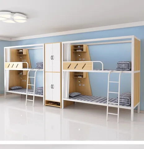 Buy Modern Metal Four-person Dormitory Bed Durable Space Capsule Design ...