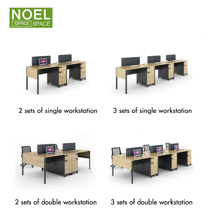 Buy Modern Office Partition Desk Design 1 Person Workstation Office ...