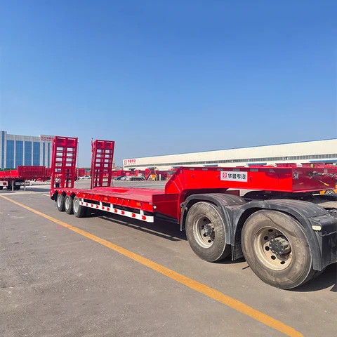 Buy Most Popular 40ft 60ft 3 4 Axles 60 Cbm Cargo Transport Semi ...