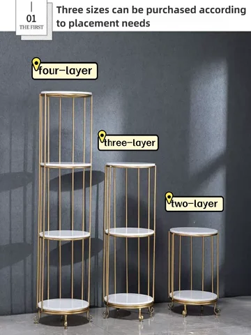 Buy Multi-tier Creative Birdcage Rack For Living Room Indoor Iron ...