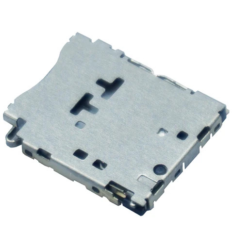 Buy Pcb Mounted Smt Push Pull Tray Hinge Nano Sim Card Connector from ...
