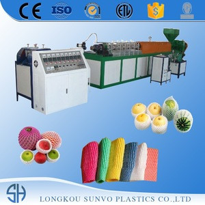 Buy Plastic Epe Foam Bottle Net Extruder/expanded Epe Mesh Net Making ...