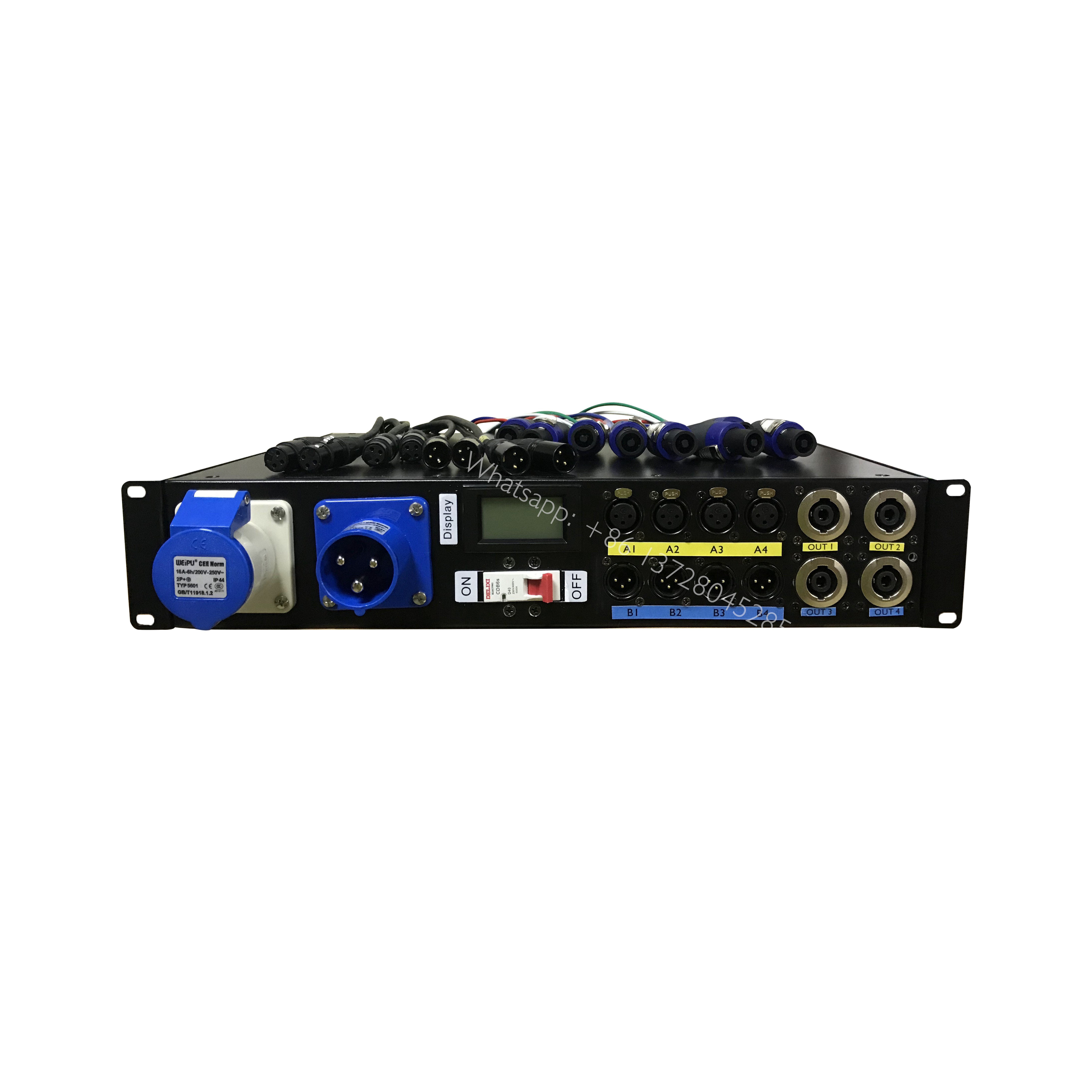 Buy Power Distribution Equipment Rack Box With Line Array Speaker ...