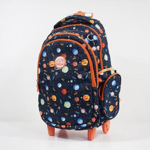 Buy Professional Custom Cool Space Print Large Capacity Trolley Bag ...