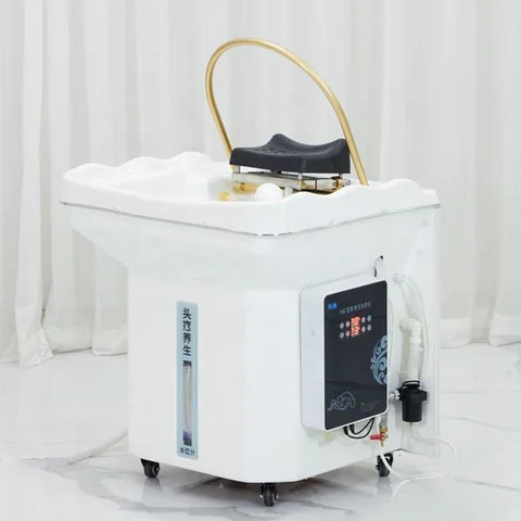 Buy Professional Head Spa Backwash Shampoo Bowl Sink Portable Shampoo ...