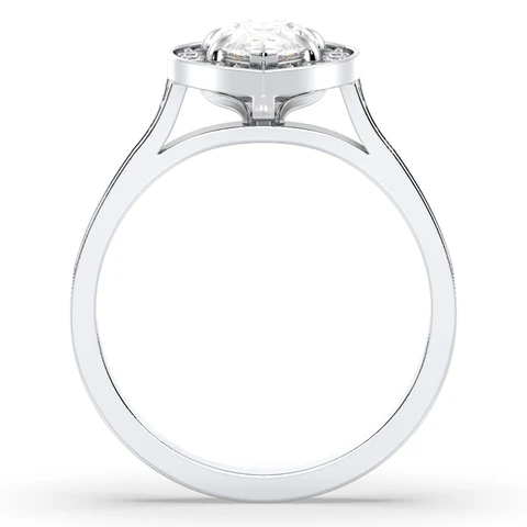 Buy Reyes Factory Price 925 Sterling Silver 0.9 Carat Lab Grown Diamond ...