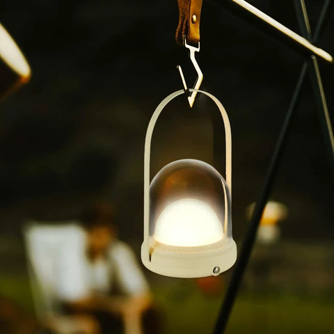 Buy Rgb Color-changing Lantern Handle Portable Led Rechargeable Table ...