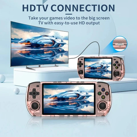 Buy Rgb10 Max3 Retro Rk3566 Handheld Game Console 5 Inch 1280*720 Ips ...