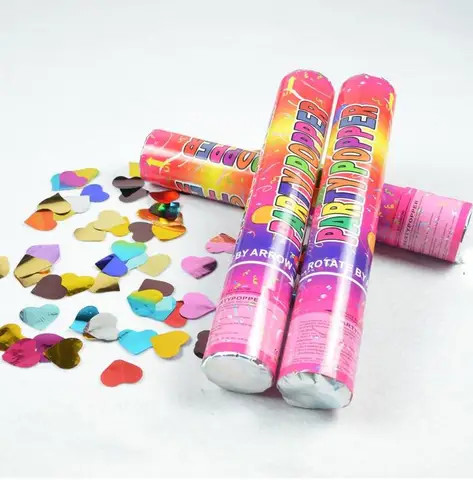 Buy Safe Confetti Cannon For Festive Birthday Party And Wedding Paper ...