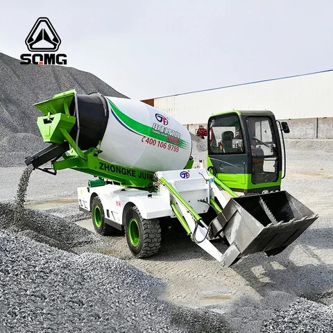 Buy Small 0.5m3 2m3 2.6m3 3.5m3 4m3 5.5m3 6.5m3 Concrete Truck Mixer ...