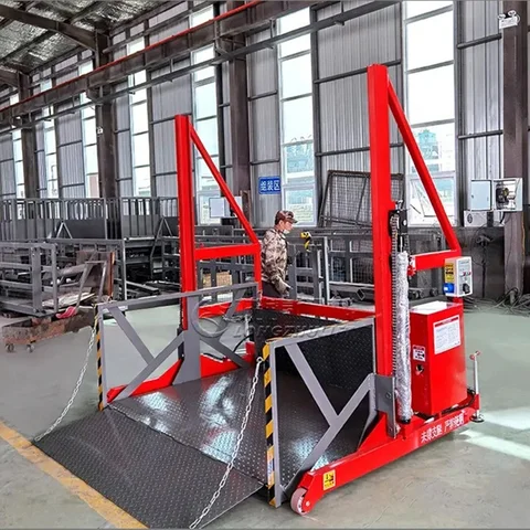 Buy Small Cargo Lifter Dock Ramp Freights Lift Loading And Unloading ...