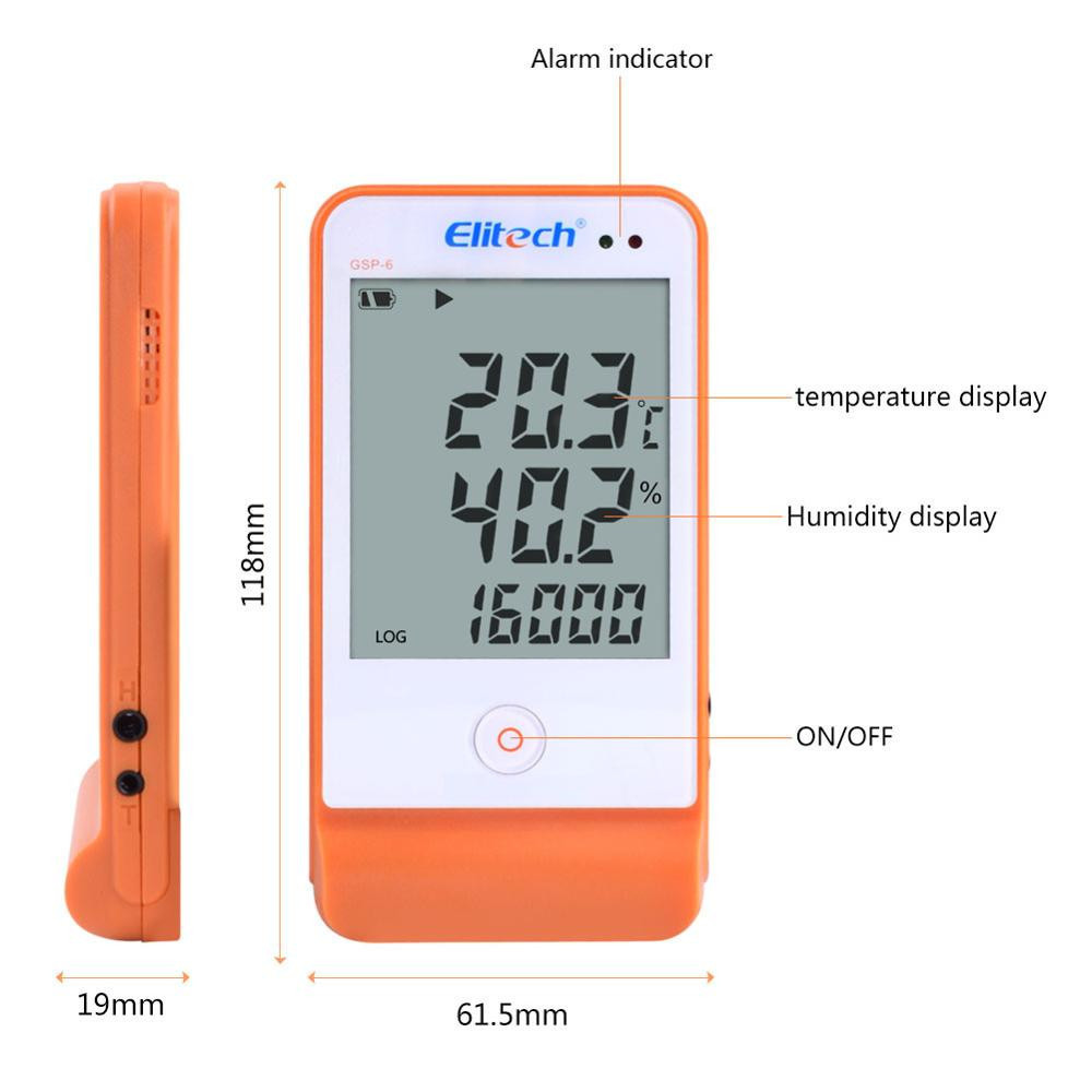 Buy Temperature Logger Usb Automatic Data Logger Refrigerated Cold ...