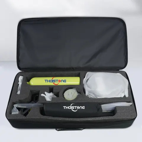 Buy Thaistone Wholesale Scuba Rebreather Full Face Black Mask Diving ...