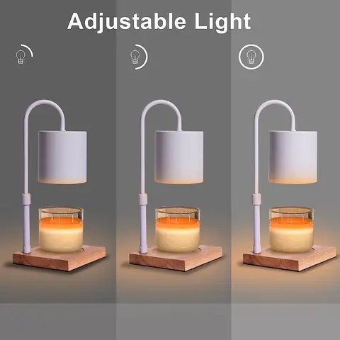 Buy Timer Can Be Dimmed Height Without Open Flame Candle Heating Lamp ...