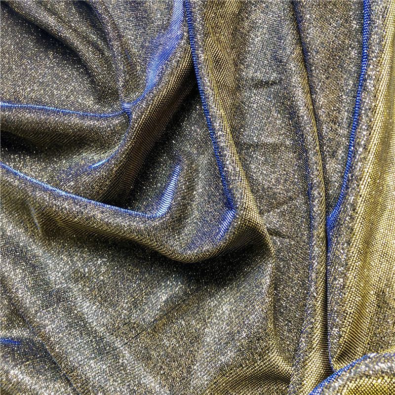 Buy Two Tone Tulle Fabric Zarina Bonded Glitter Fabric For Wedding ...