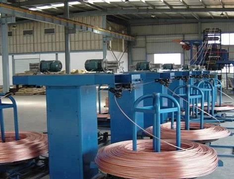 Buy Upward Continuous Oxygen-free Copper Casting Machine from Shanghai ...