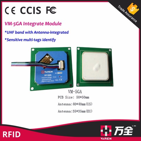 Buy Vanch Vm-5ga Uhf Rfid Reader Module,raspberry Pi Uhf Rfid Reader ...