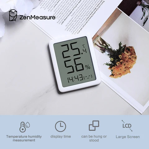 Buy Zenmeasure Electronic Lcd Hygrometer For Environmental Temperature ...
